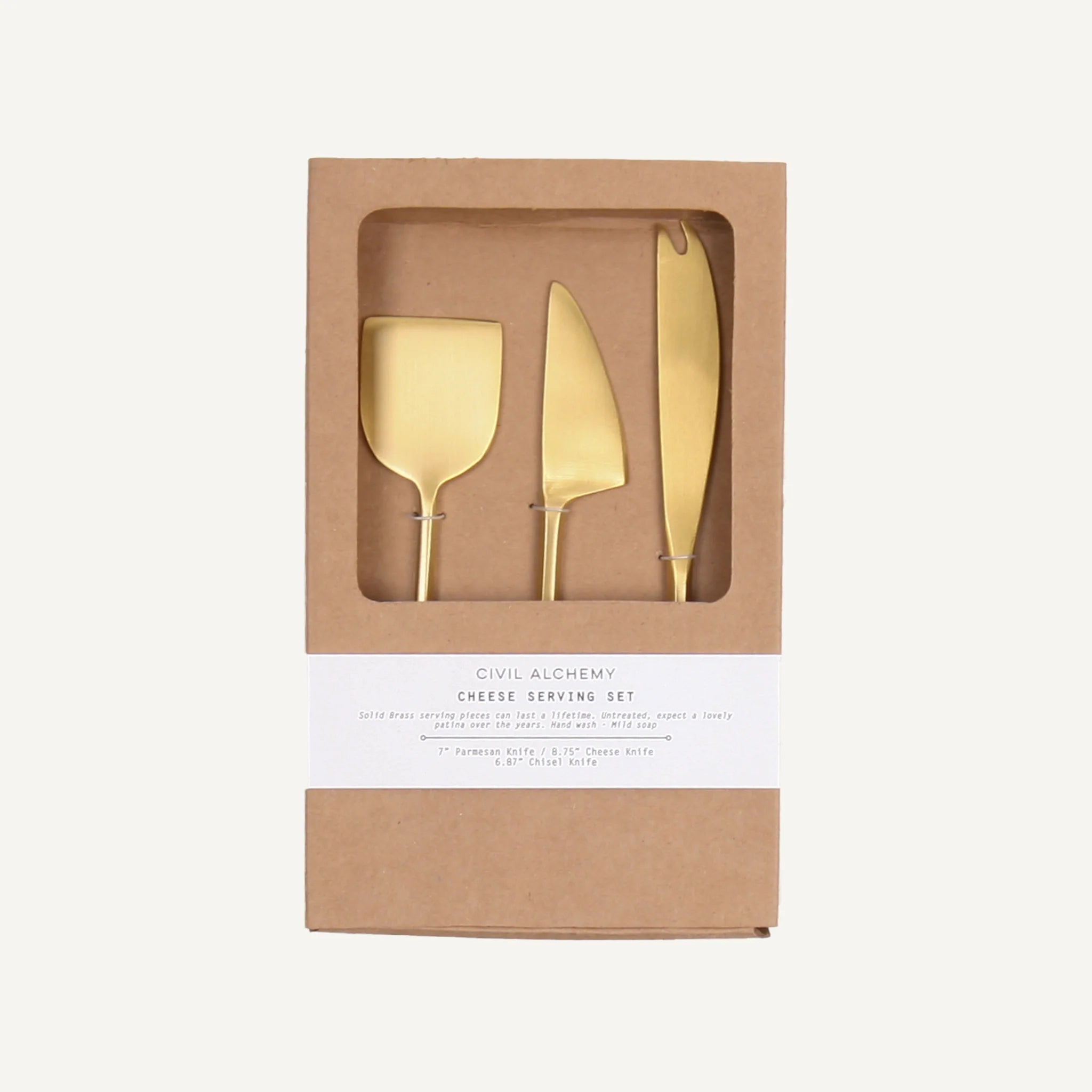 Brass Cheese Set – Thistle Hill