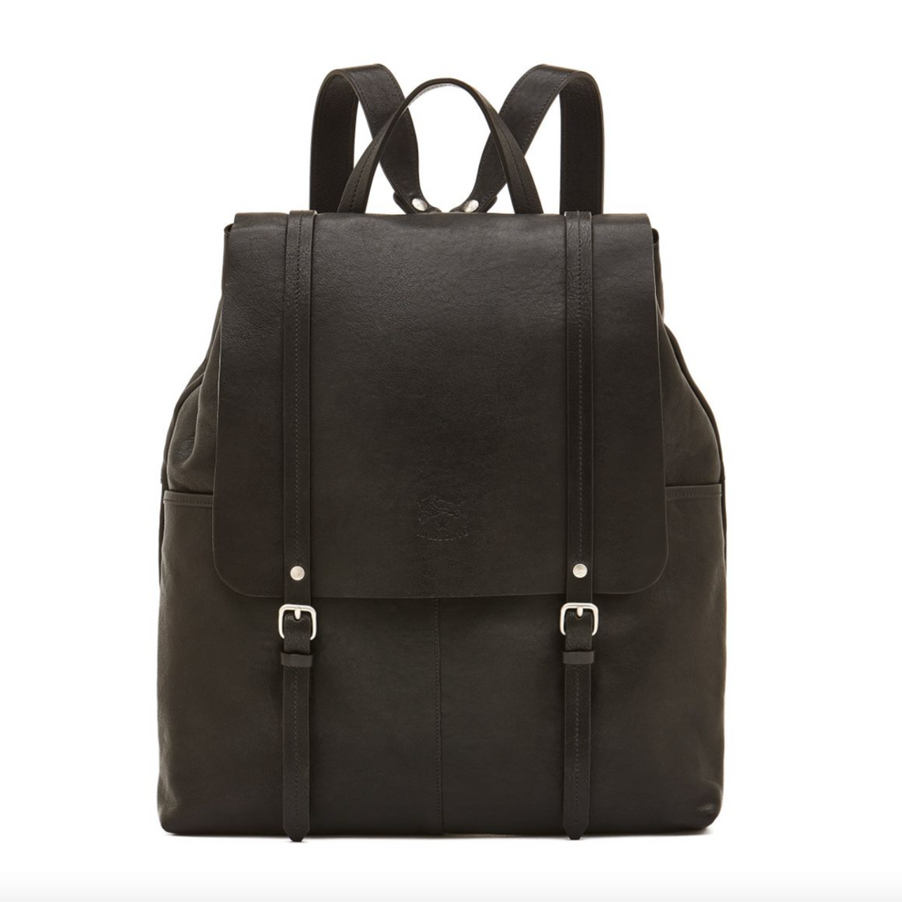 Il Bisonte Trappola Backpack Black – Thistle Hill