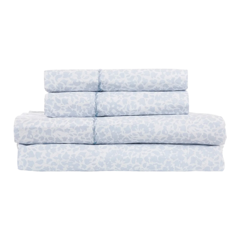 John Robshaw Vamika Periwinkle Sheet Set – Thistle Hill